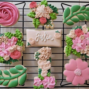 Number 16 Lettered Sweet Sixteen Cookie Cutter Cookie | Etsy