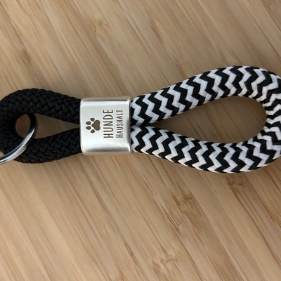 Key Rings Made of Sail Rope and Silver Colored Key Rings - Etsy