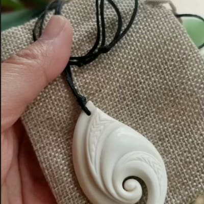 Maori Koru in Solid Sterling Silver 925 Pendant . Hand Crafted - Etsy