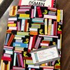 Bookworm Fabric Bag Basket Bin, Bookstore, Gift for Book Lovers, Reader ...