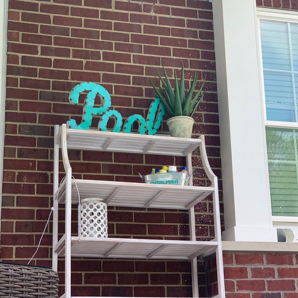 Pool Signs- Metal Pool Sign - Pool Decor - Rustic Pool Sign-summer ...