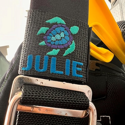 Pink Dive Flag Shark Personalized & Customizable Scuba Diver BCD ...