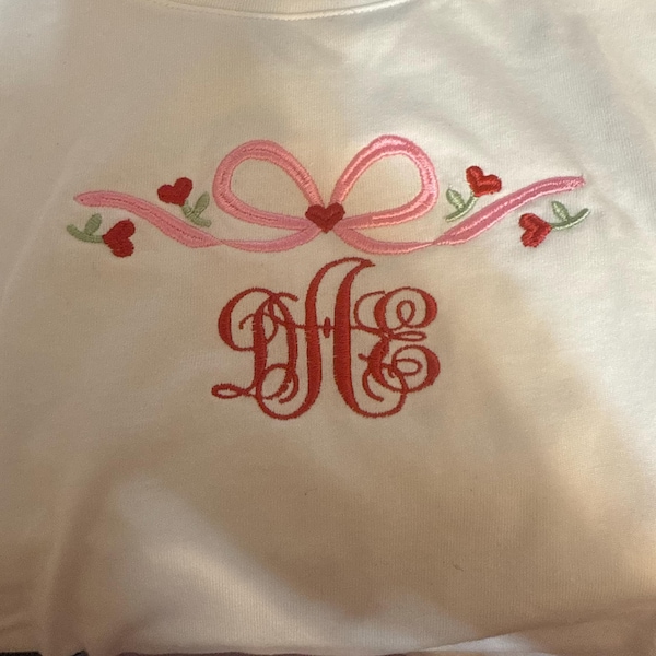Wildflower Crest Machine Embroidery Design - Etsy