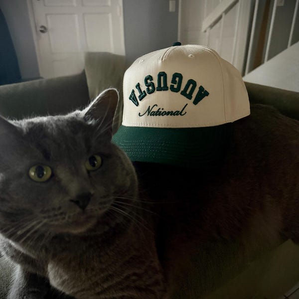 Augusta Hat Golf Hat for Tournament Fan Hat Gift for Golfer Hat Augusta ...