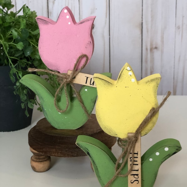 Spring Word Cutout- Free Standing- Spring Wood Craft- Tiered Tray Decor ...