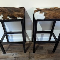 Patchwork Cowhide Rugs Squares Patchwork Cowhide Rug White to Dark ...