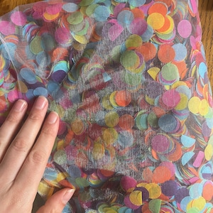 Biodegradable Confetti Bright Rainbow Confetti Mix Perfect for Carnival ...