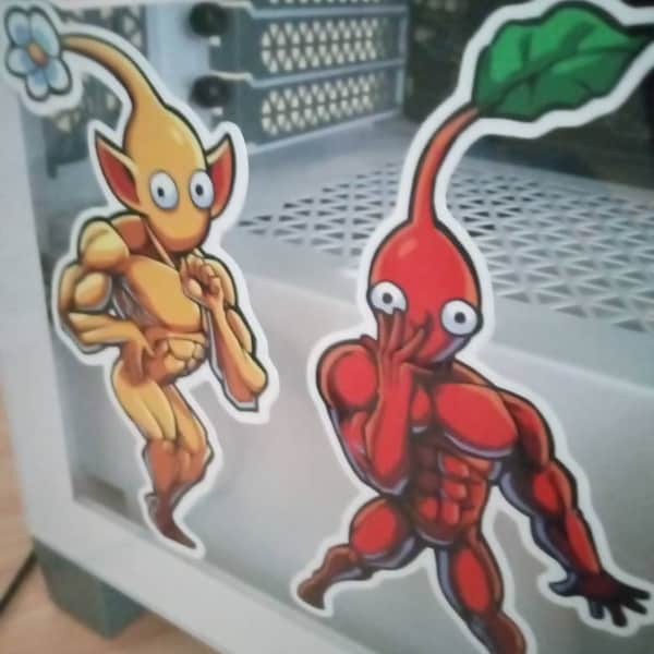 Jojo Pikmin - Buff Pikmin Sticker Series and Sticker Sheet - Etsy