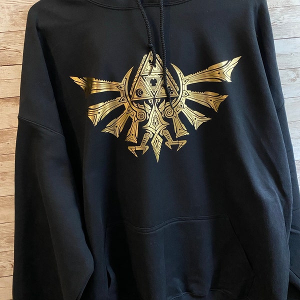 Triforce Eagle The Legend Of Zelda Silhouette For T Shirt Jumper