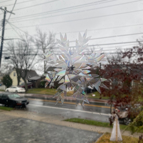 Bigfoot Prism Window Clings~set of 12~prevent Bird Strikes~static Cling ...