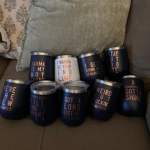 12 Cups Lyrics Sticker Vinyl | 1989, Taylor, Bad Blood,swift,folklore ...