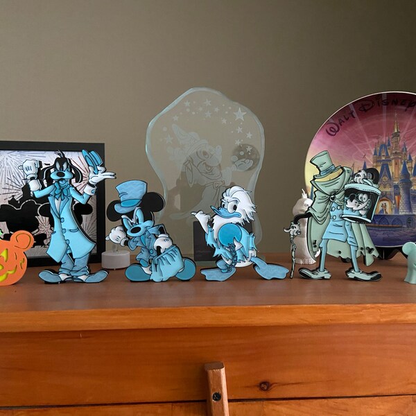 Goofy as the Haunted Mansion Hat Box Ghost Decoration 3d Printed - Etsy
