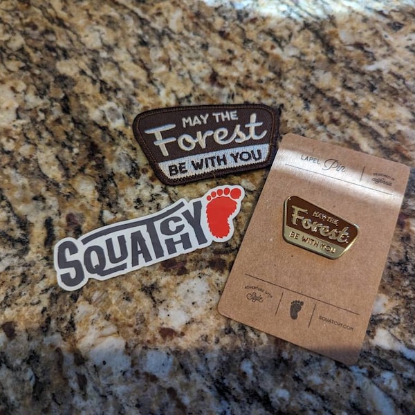 May the Forest Be With You Enamel Pin, Star Wars Gift - Etsy