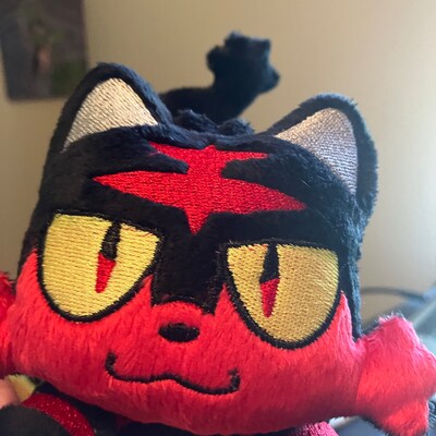 Angry Cat Plush - Etsy