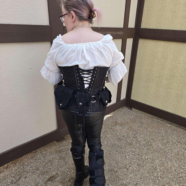 Leaf Utility Pocket Belt ~ Festival Belt Forest Fantasy Fairy ...