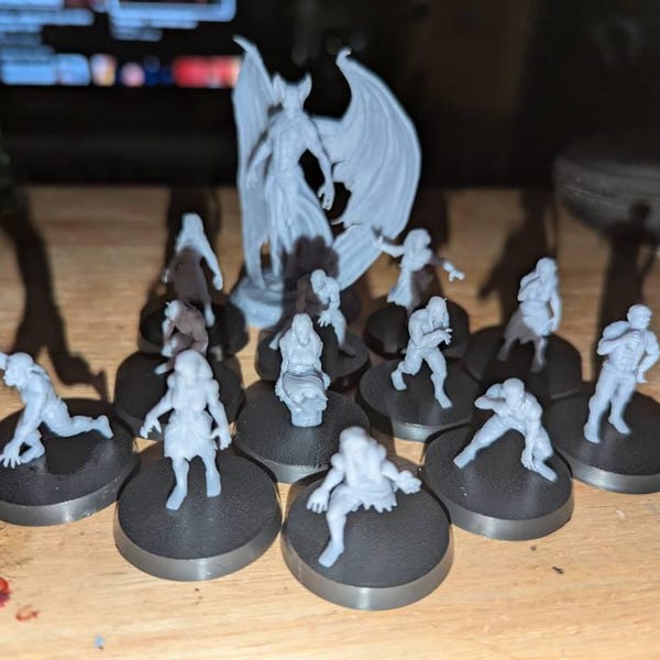 13PC City Guards, Dnd Miniature Guards for Table Top Games, Wargames ...