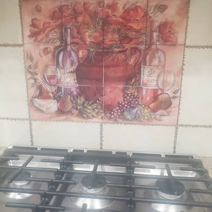 Rooster Chicken Farm Animals Birds Country Ceramic Tile Mural ...