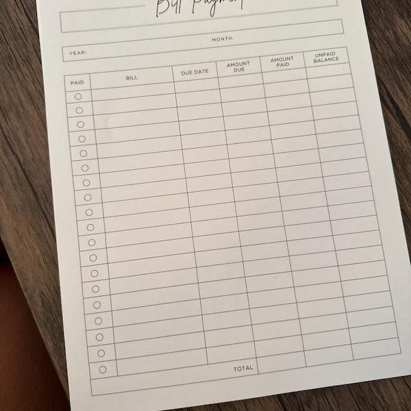 Food Waste Tracker Printable - Etsy