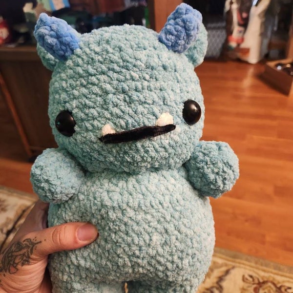 Crochet Pattern Chubby Devil Monster // Demon Crochet Pattern // Cute ...