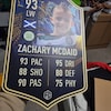 Personalised FIFA 24 Card Football Gift GOLD Ultimate Team EAFC 24 ...