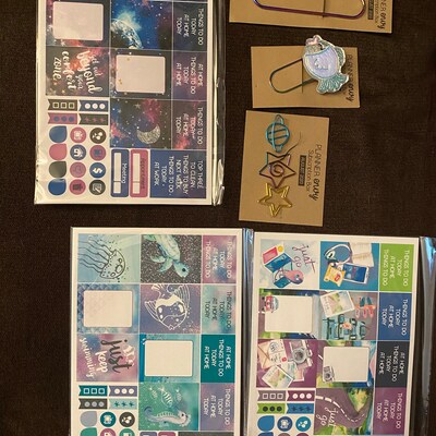 Planner Envy Subscription Box TRIAL. Planner Stickers, Planner Clips ...