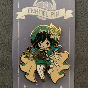 Genshin Venti Pin - Etsy