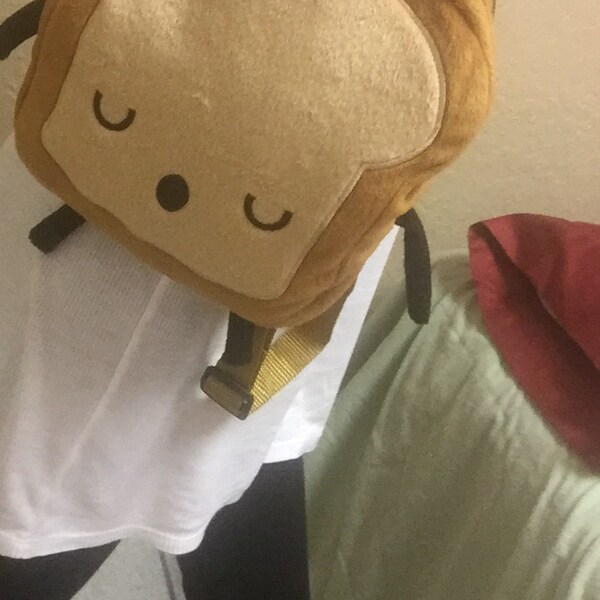 Mini Backpack,back to School Fabric Backpack, Mrs Bread Slice Kawaii ...