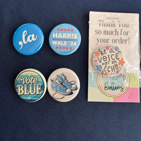 OMG GOP WTF Button, 2.25 Inch Pinback Button, Democrat Button ...