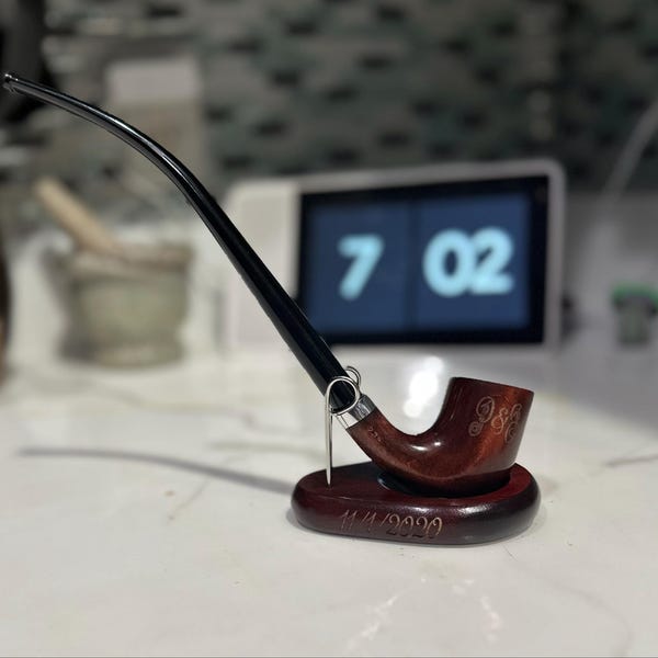 Sherlock Holmes Tobacco Pipe - Wooden Pipe for Smoking - Sherlock ...