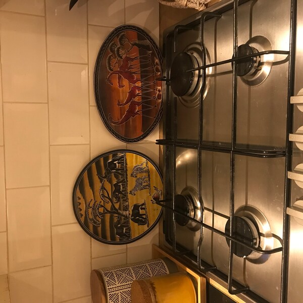 African Stone Hippo Sculpture Fairly Traded 20cm Natural Stone Design ...