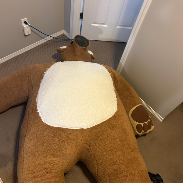 Plush Brown Sherpa Fleece Double Locking Sleepsack With Mitten Hands - Etsy