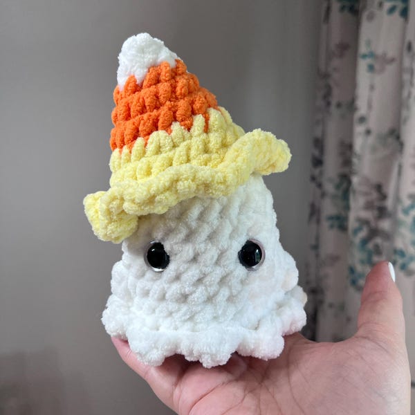 No Sew MINI Ghosts Wearing Hats 4 in 1 PDF PATTERN - Series 1 (no Sew ...