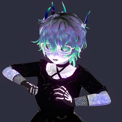 Vroid Fluffy Boy Hair Preset/ Singer - Etsy