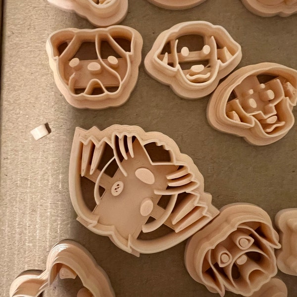 Mini 3D 6mm Flower Polymer Clay Mold, Flexible Silicone Mold, 3D Flower ...