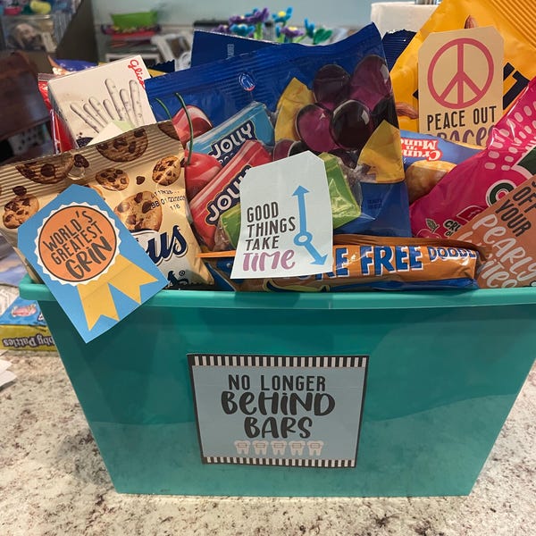 Braces off Gift Basket Printable Kit: Tween Braces Removal Care Package ...