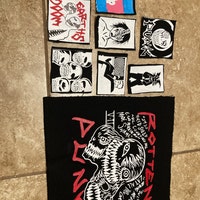 Hand Made Punk Patches - Etsy