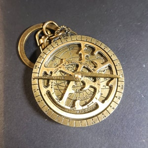 Astrolabe With Mini Stand, Astrolabio, Astronomy, Navigation Instrument ...