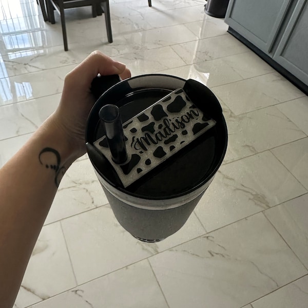 30/ 40 Oz Tumbler Name Tag, Personalized Stan Name Tag, TAG ONLY ...