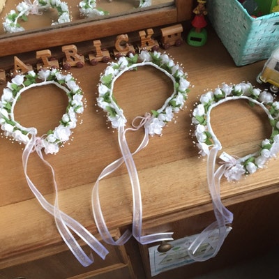 SALE Rosebuds & Magnolias Bun Crown Ballet Bun Wrap Many - Etsy