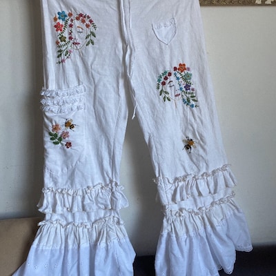 Ruffled Pants De Ateliers Bloomers Custom Orders Boho Style Prairie ...