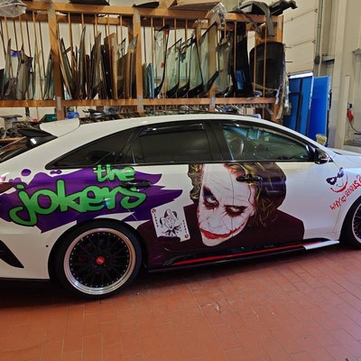 Dragon Character Livery, Large Vehicle Graphics, Side Car Decal ...