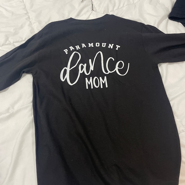 Custom Dance Mom Shirt, Personalized Dance Sister Shirt, Ballet Dance ...
