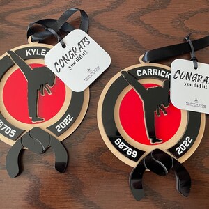 Karate Black Belt Gift Card Personalized Martial Arts Karate - Etsy