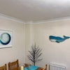 Whale, Home Decor, Wooden Whale, Seaside, Beach, Ocean, Wall Hanging ...