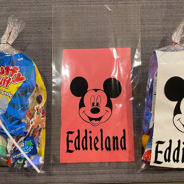 Custom Cotton Candy Party Favors, Custom Magical Mouse Birthday Mickey ...