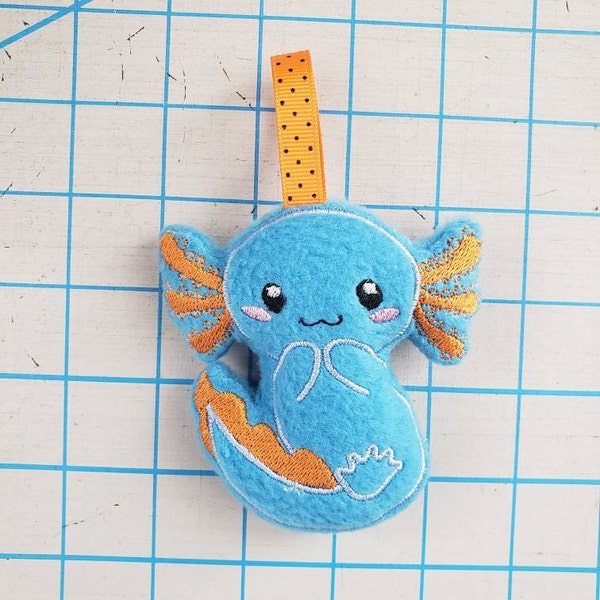 ITH PATTERN 4x4" / 10 X 10 Cm Axolotl Plush - Etsy