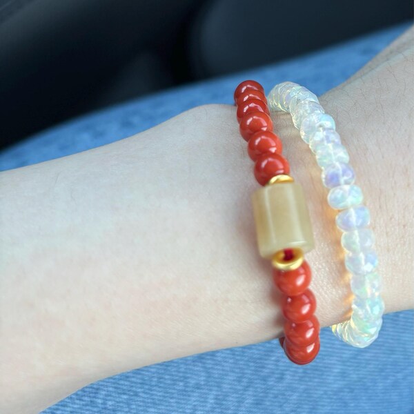 8mm Queen Conch Shell Beads Necklace High-quality Bahamian Queen Conch ...