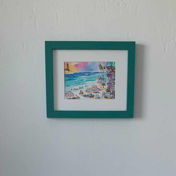 Fort Myers Beach Art, Sanibel Florida Print, Canvas Art, Ellen Negley ...
