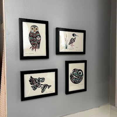 Birds of the Northwest Collection Formline Art Card Set 6 Designs per ...