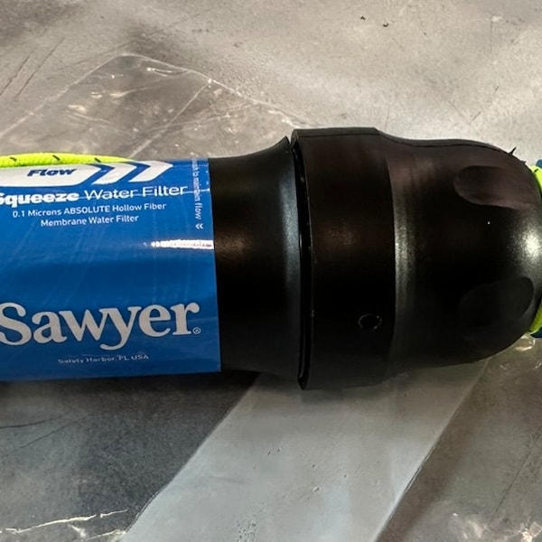 Sawyer Water Filter End Cap With Loop for Carrying/attachment 3D ...